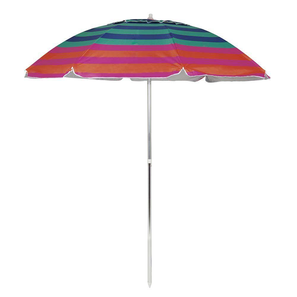 Guarda Sol Alumínio 2,4 m Cores Sortidas Mor - Guarda-sol - Magazine Luiza