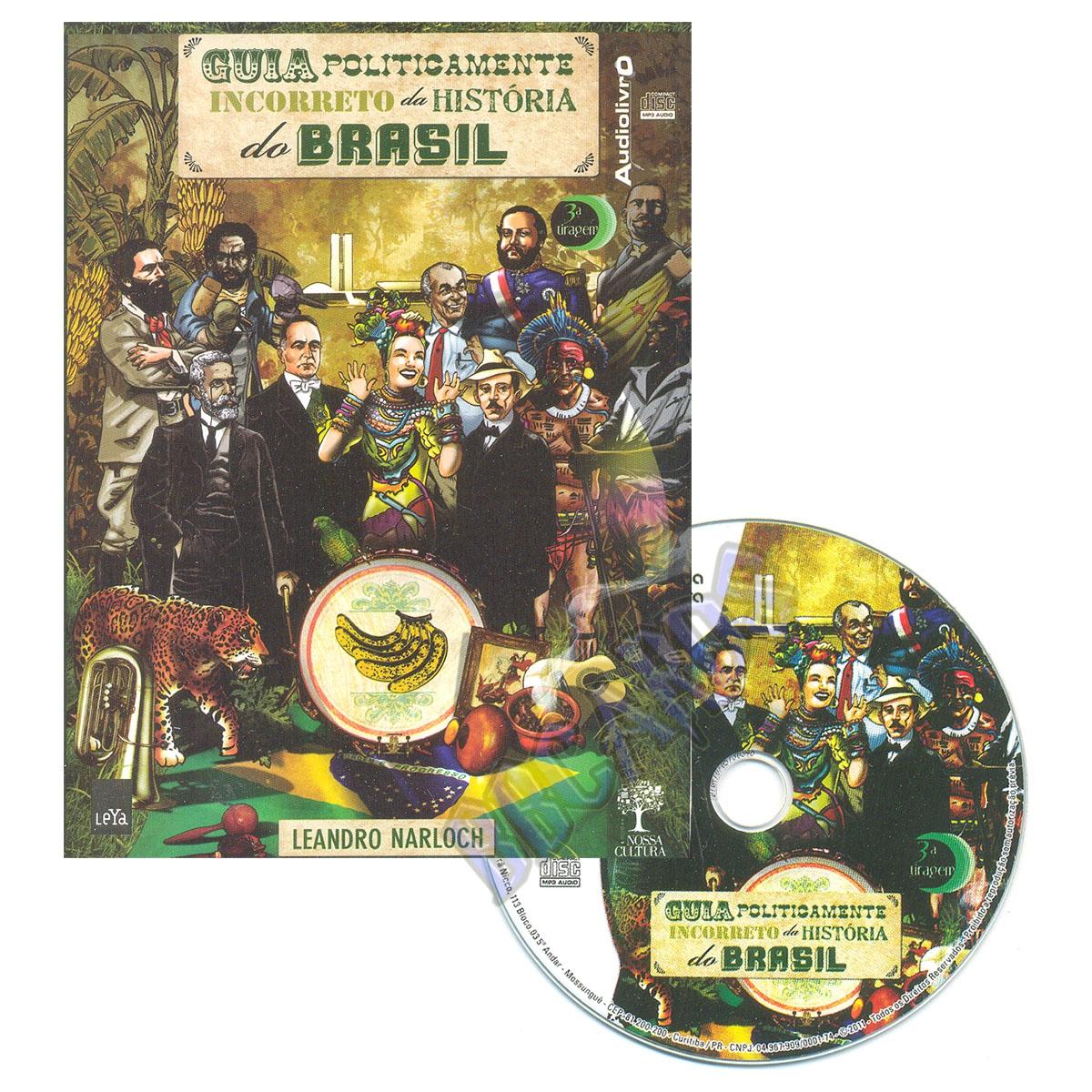 Guia Politicamente Incorreto História do Brasil Audiolivro - Livros de ...