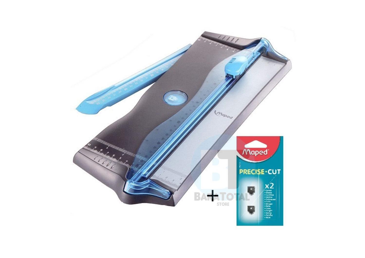 Guilhotina Precise Cut Refiladora + Laminas Maped Original - Guilhotina ...