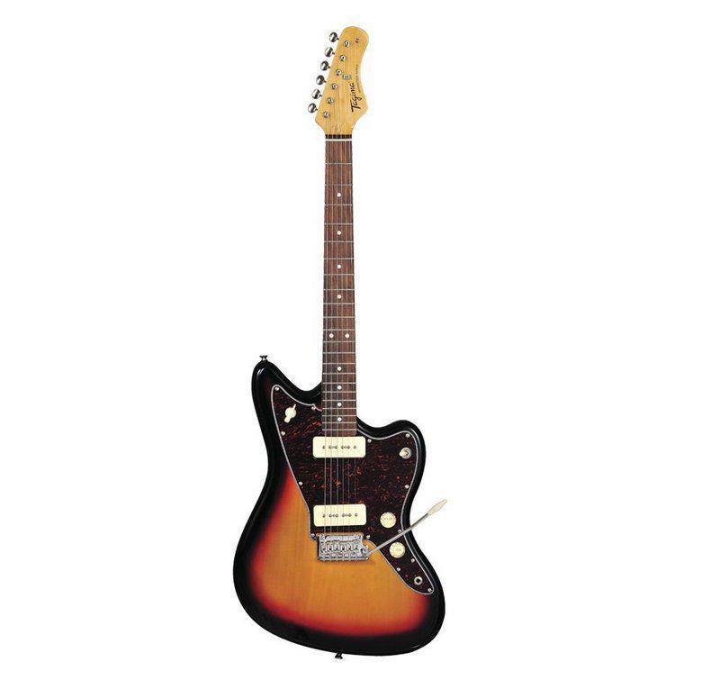 Guitarra Jazzmaster Elétrica Tagima Woodstock TW-61 Sunburst - Guitarra ...