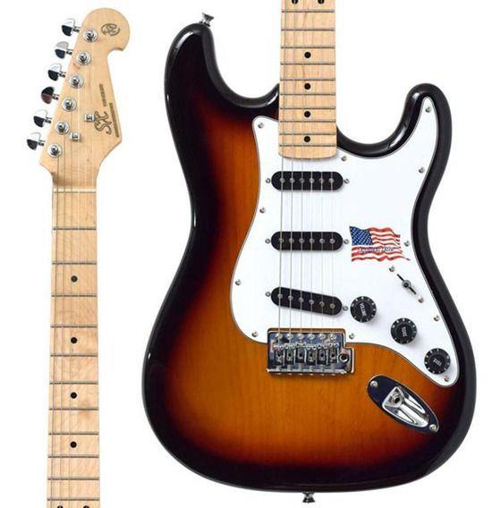 Guitarra SX SST ALDER em American Alder - Instrumentos de Corda - Magazine Luiza