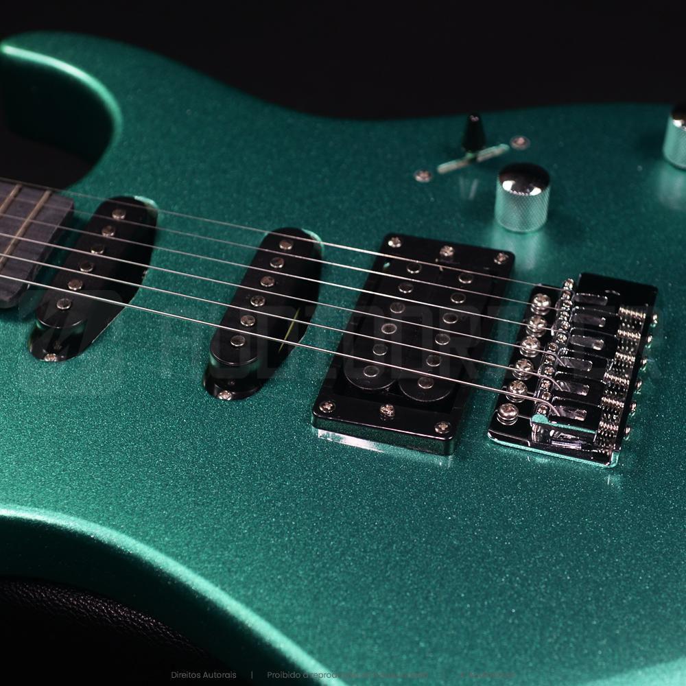 Guitarra Tagima TG-510 MSG Super Strato Metallic Surf Green - Guitarra ...