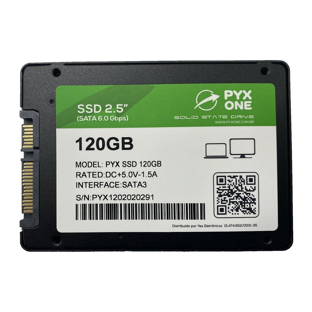 Hd Ssd 120 Gb Sata 3 Pyx One PYX1202020 - SSD - Magazine Luiza