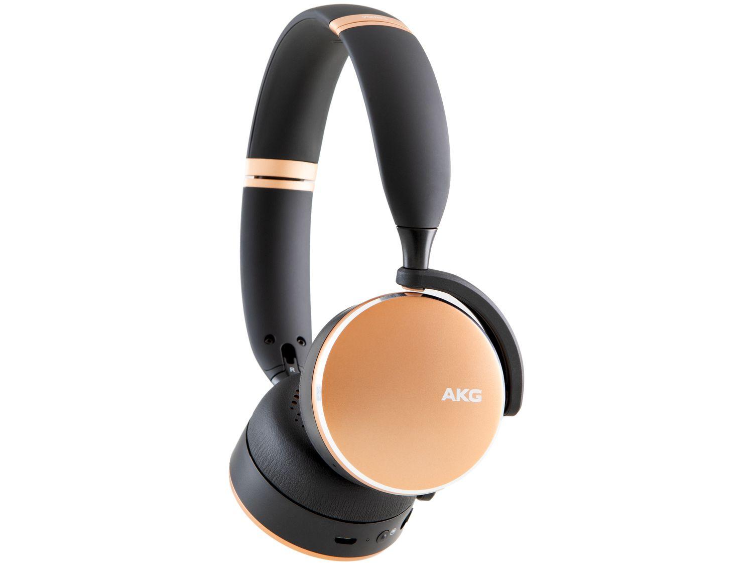 Headphone Bluetooth AKG Y500 Dourado