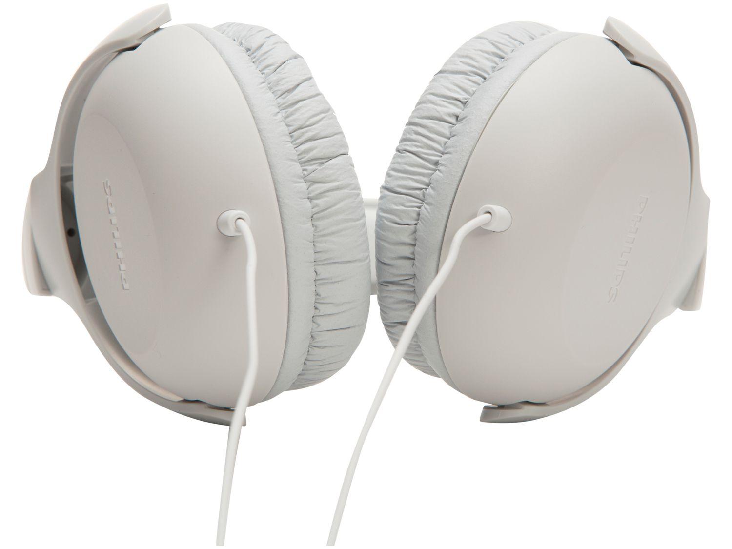 Headphone Philips Série 2000 TAUH201WT/00 com Microfone Branco