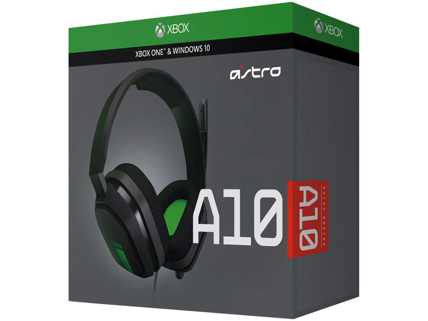 Headset Gamer Astro A10 - para Xbox One Nintendo Switch e PC - Headset ...