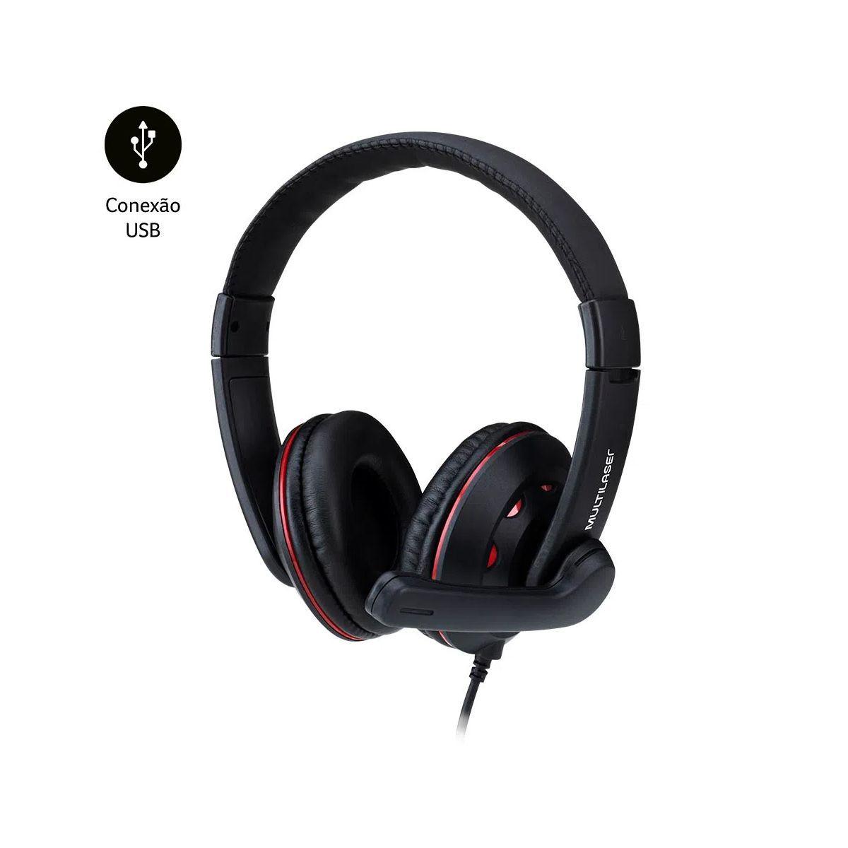 Headset Gamer Multilaser Gamer USB - PH334 - Headset Gamer - Magazine Luiza