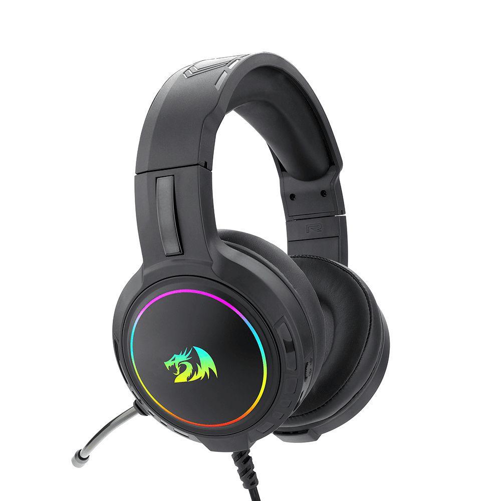 Headset Gamer Redragon Mento H270 RGB Preto - Headset Gamer - Magazine ...