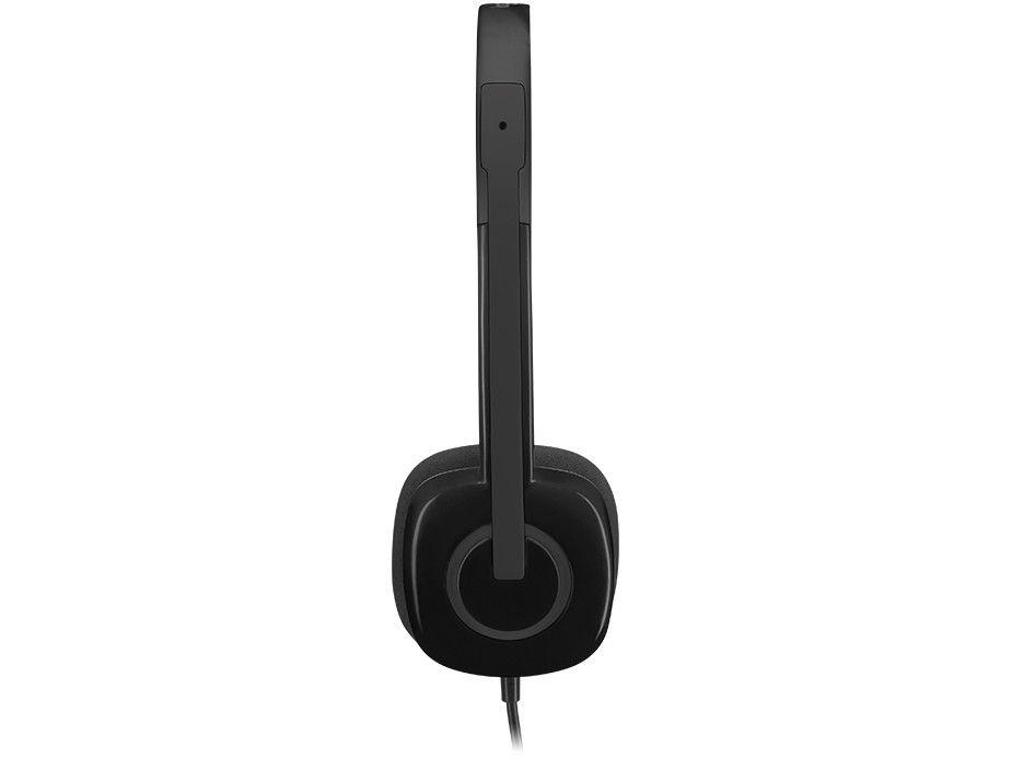 Headset Logitech H151 Preto