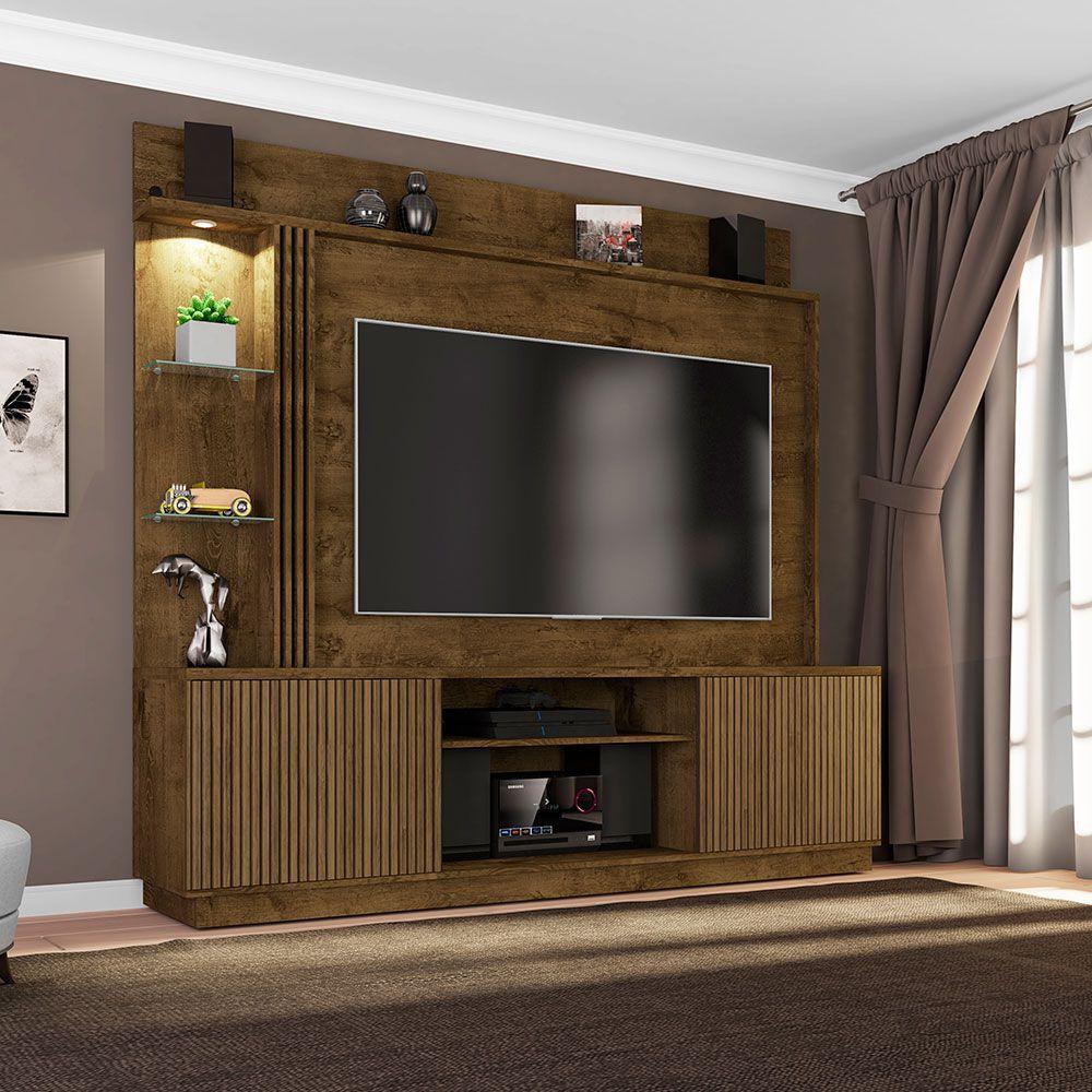 Home Painel Atlanta Sala TV 65 Polegadas C/ LED - MOVEIS BECHARA ...