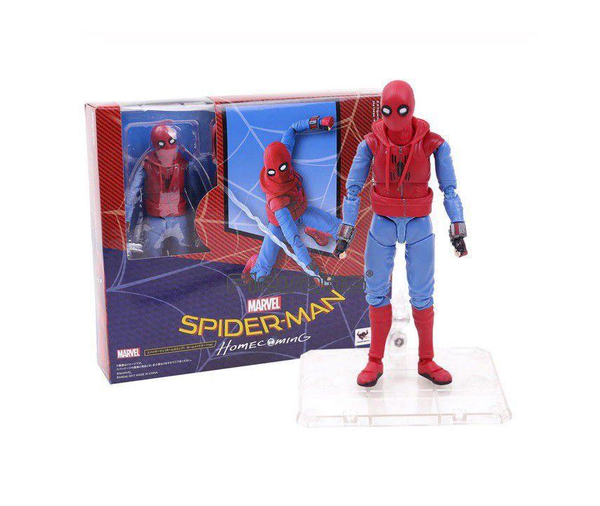 Homem Aranha Sh Figuarts Spider Man Marvel Avengers com base - Bootleg ...