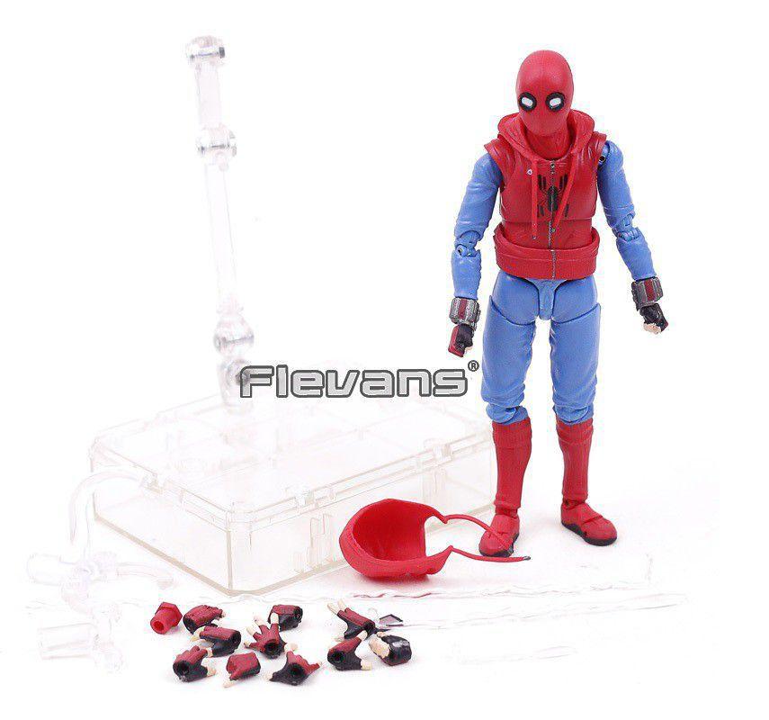 Homem Aranha Sh Figuarts Spider Man Marvel Avengers com base - Bootleg ...