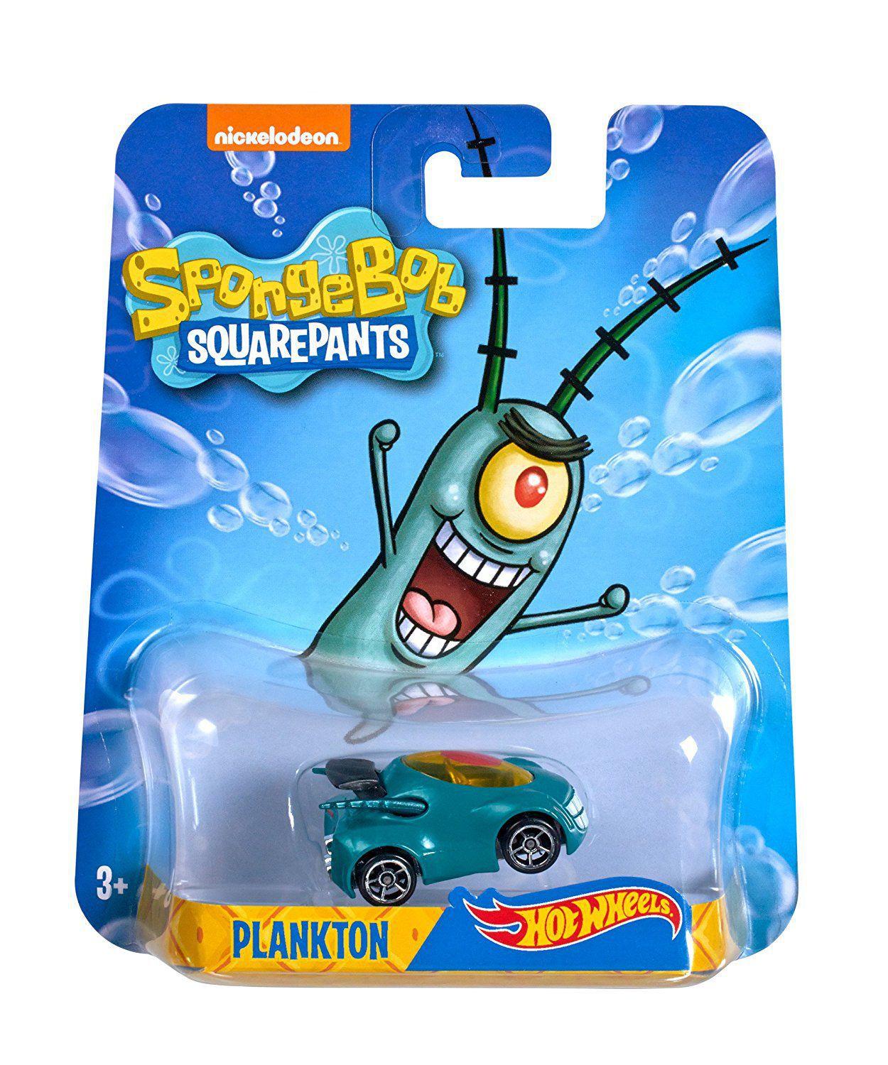 Hot Wheels - Bob Esponja - Carrinho Plankton Drb41 - Mattel - Carrinho ...