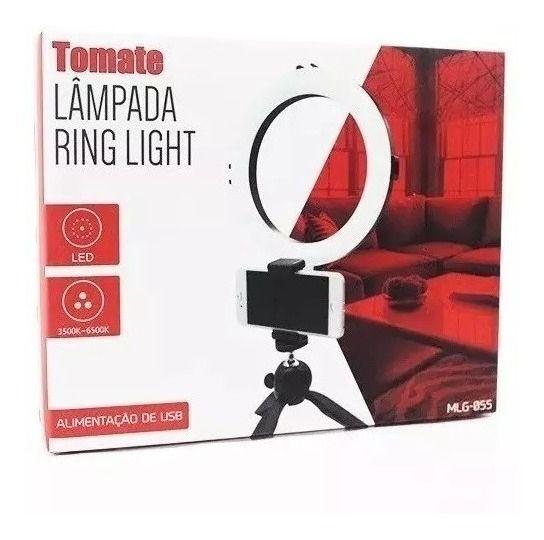 Iluminador De Led Ring Light Com 16cm Diâmetro Vídeo E Foto - Tomate ...