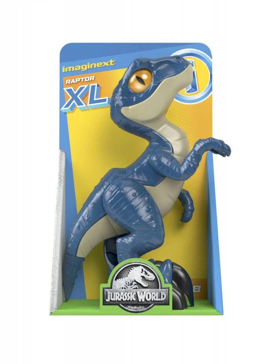 Imaginext jurassic world raptor blue xl - mattel - Bonecos - Magazine Luiza