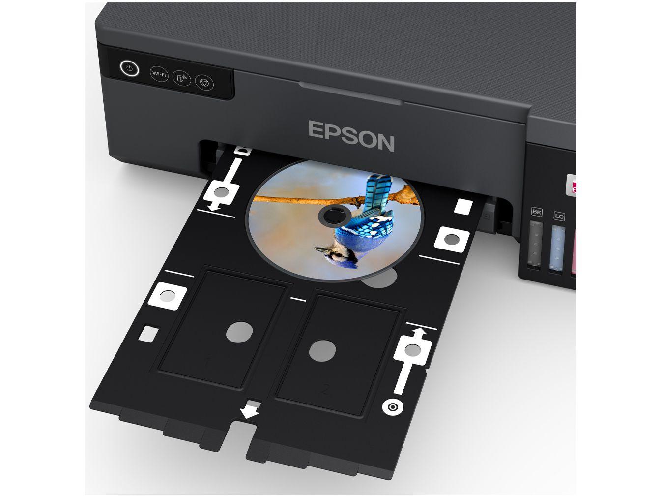 Impressora Fotográfica Epson Ecotank L8050 Jato de Tinta Wi-Fi
