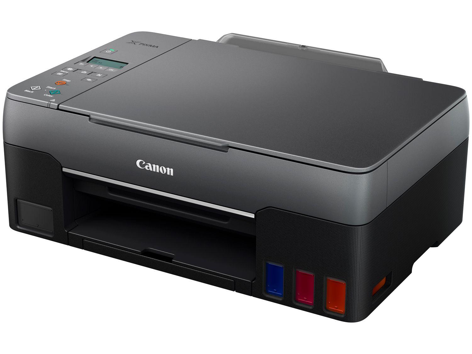 Impressora Multifuncional Canon Mega Tank G3160 Tanque de Tinta Colorida Wi-Fi