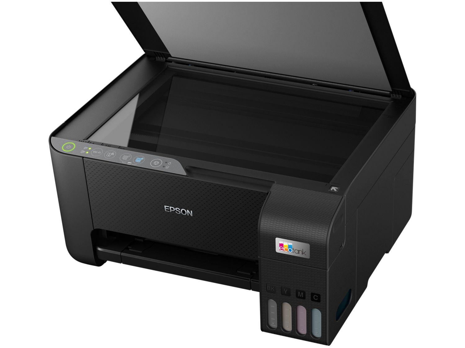 Impressora Multifuncional Epson Ecotank L3250 Tanque de Tinta Colorida USB Wi-Fi