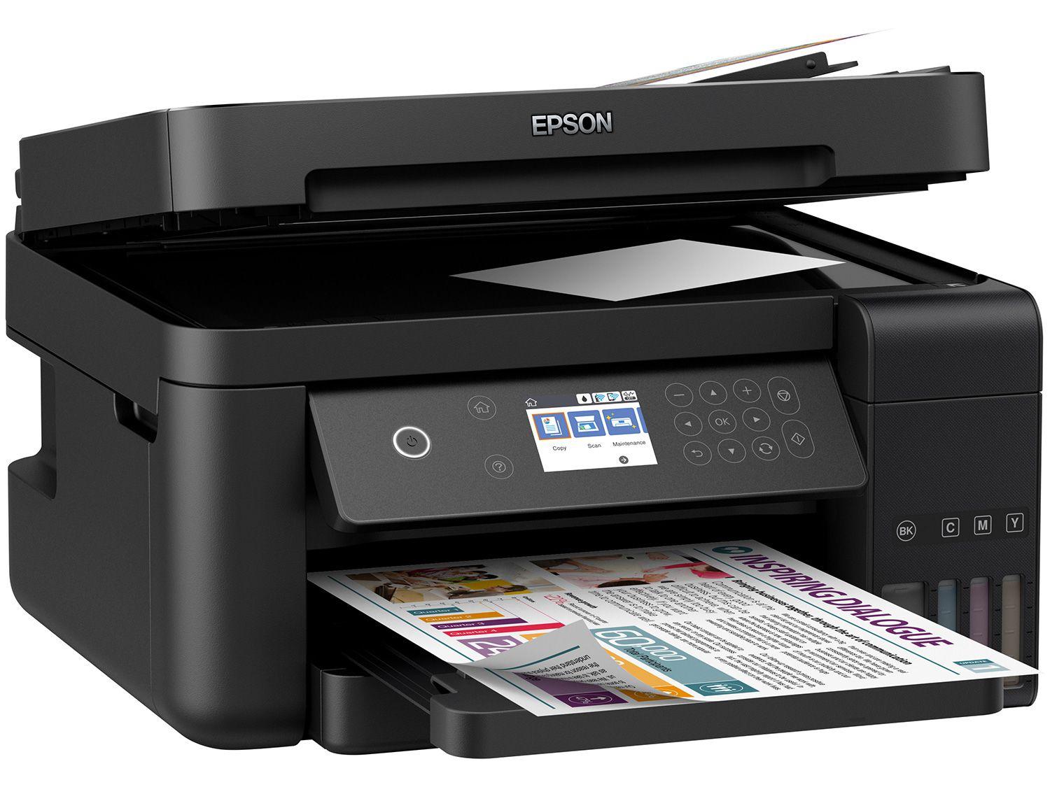 Impressora Multifuncional Epson EcoTank L6171 - Tanque de Tinta Wi-Fi ...