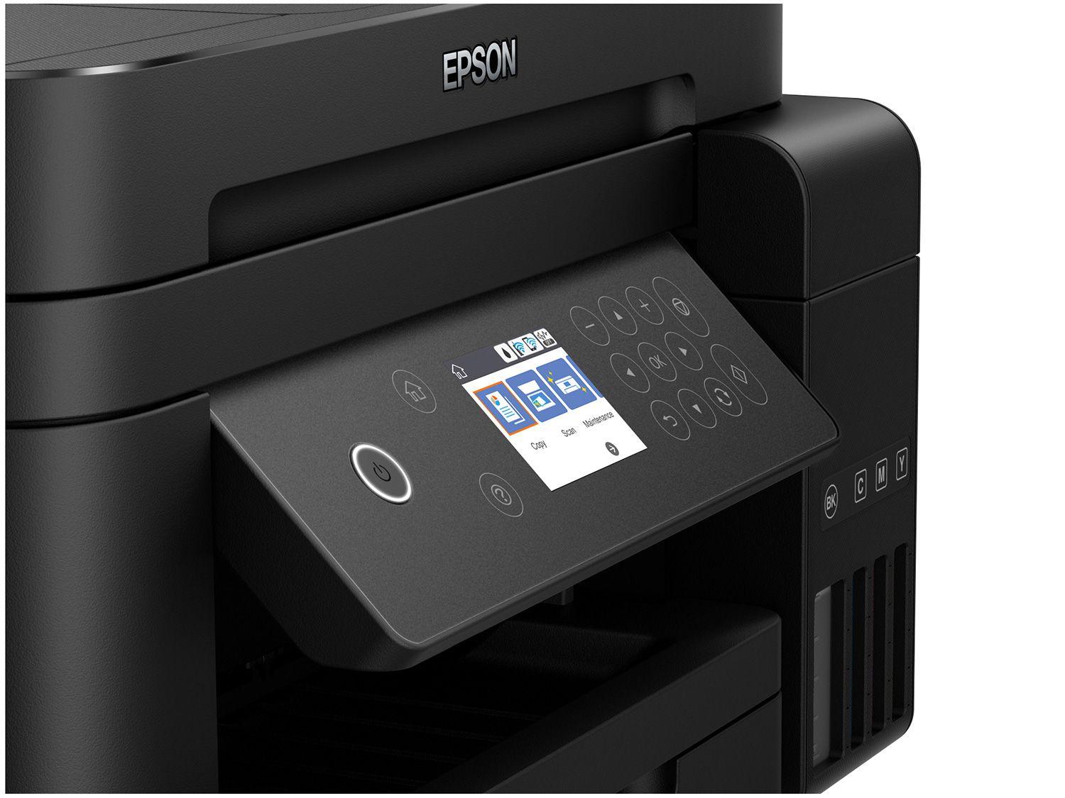 Impressora Multifuncional Epson EcoTank L6171 - Tanque de Tinta Wi-Fi ...