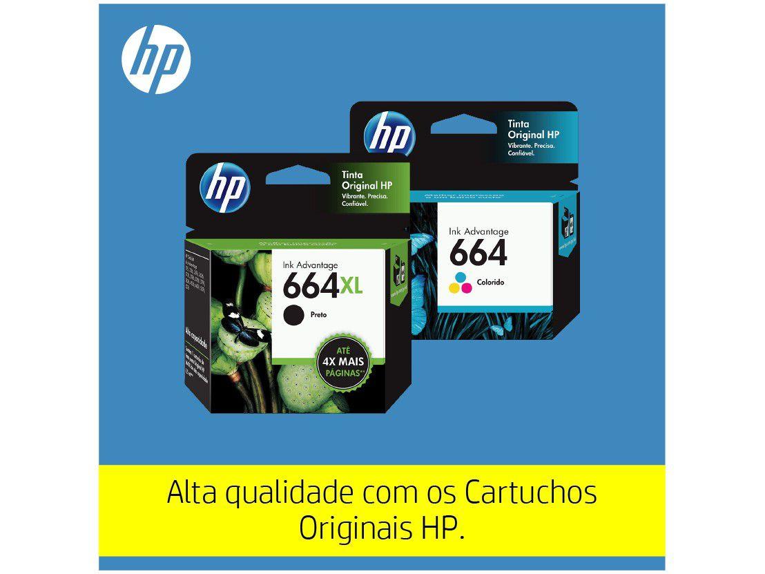 Impressora Multifuncional HP DeskJet Ink 2676 - Jato de Tinta Colorida ...