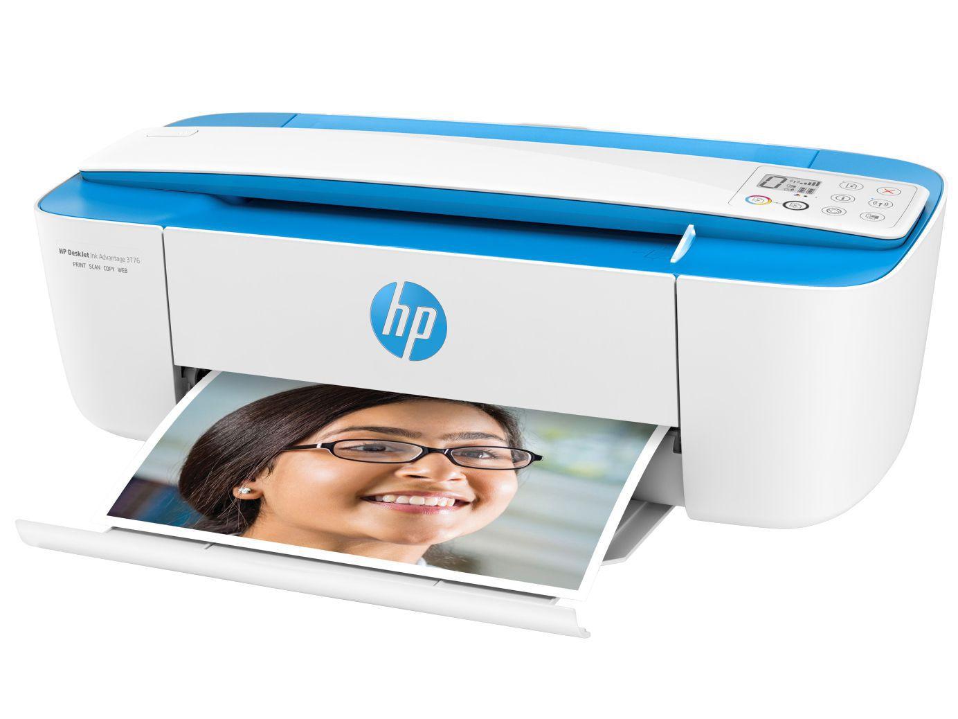 Impressora Multifuncional HP - DeskJet Ink Advantage 3776 Jato de Tinta ...