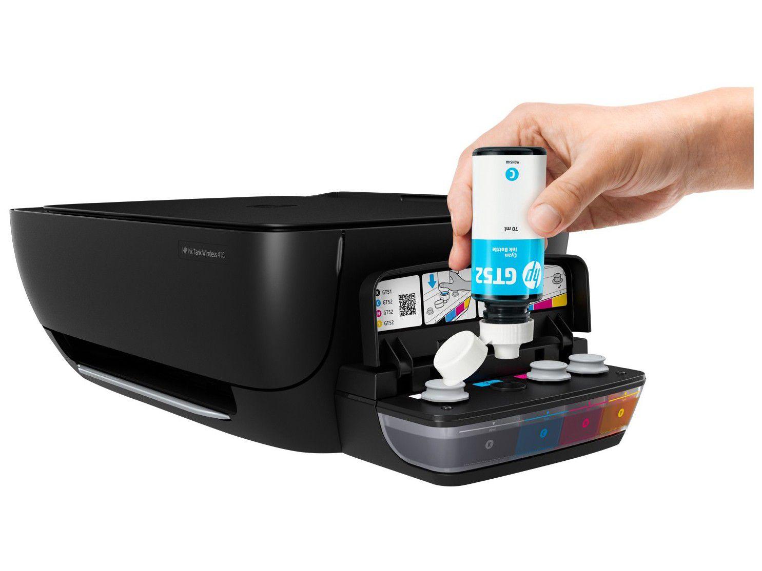 Impressora Multifuncional HP Ink Tank Wi-Fi 416 - Tanque de Tinta ...