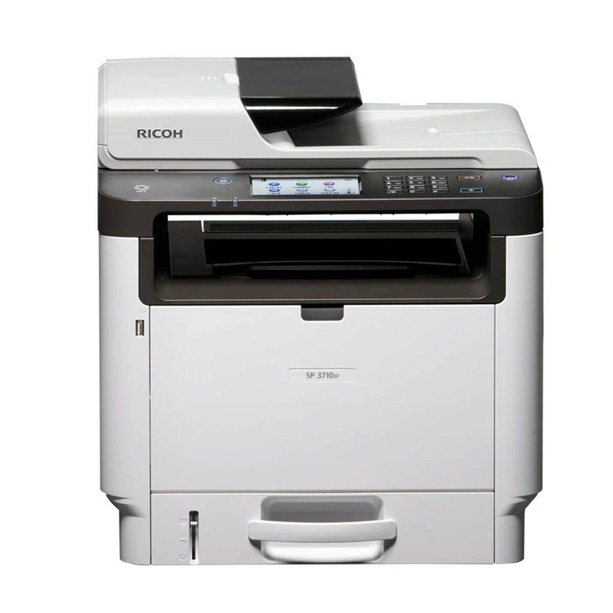 Impressora multifuncional ricoh sp 3710sf - Multifuncional Laser ...