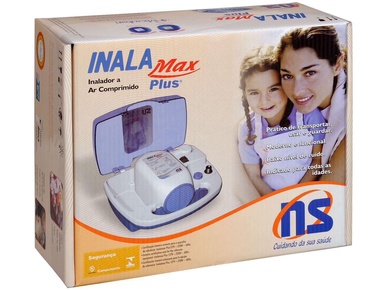 Inalador NS - Inalamax Plus - Inaladores/nebulizadores - Magazine Luiza