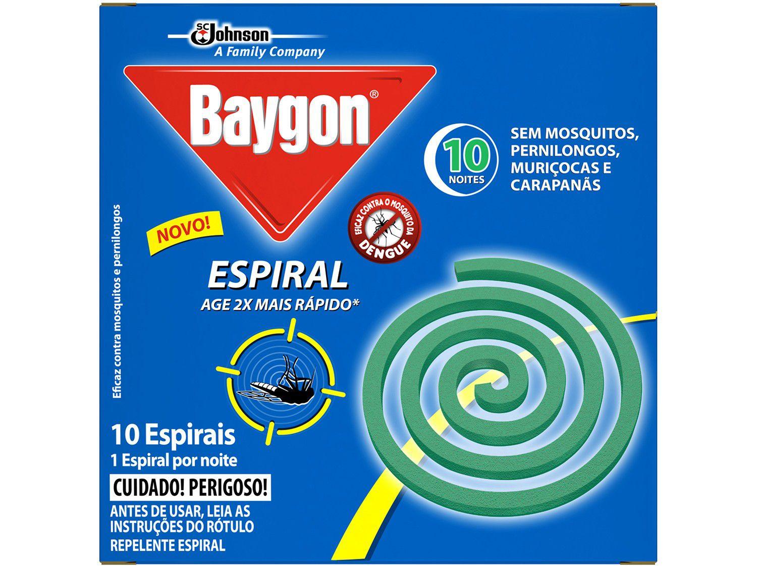 Inseticida Baygon - Espiral - Inseticidas - Magazine Luiza