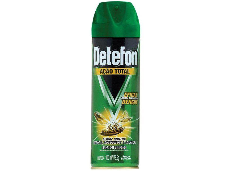 Inseticida Detefon Aerossol Ação Total - 300ml - Inseticidas - Magazine ...