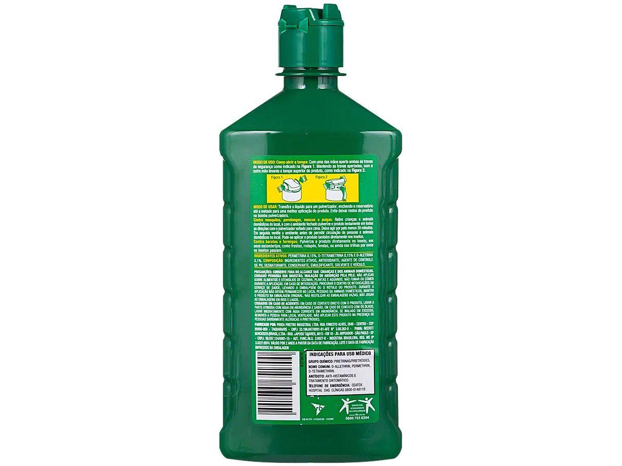 Inseticida Detefon Líquido Ação Total 500ml - Inseticidas - Magazine Luiza