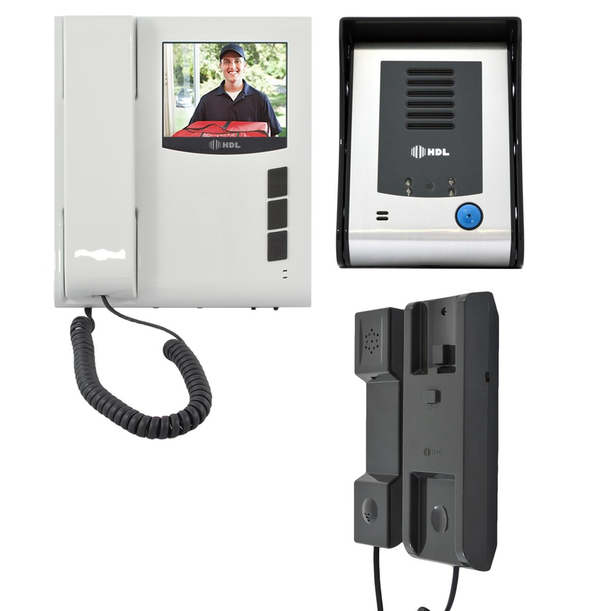 Interfone Com Câmera HDL Classic S Com Extensão de Áudio Monofone AZ ...