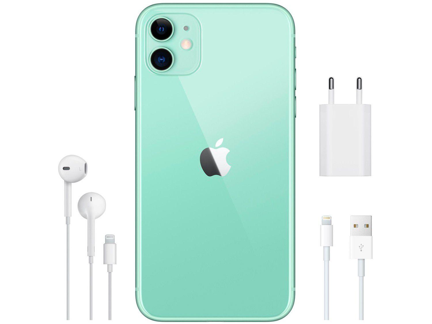 iPhone 11 Apple 128GB Verde 6,1” 12MP - iOS - iPhone 11 - Magazine Luiza