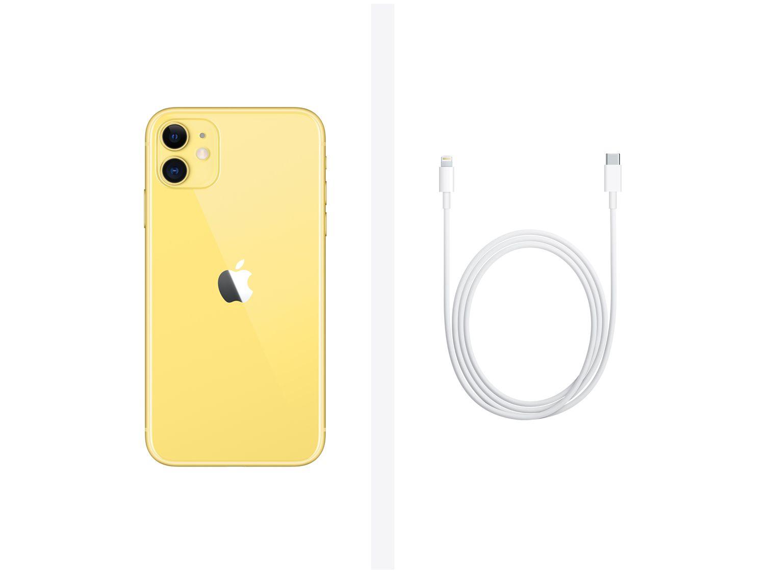 iPhone 11 Apple 256GB Amarelo 6,1” 12MP iOS - iPhone 11 - Magazine Luiza