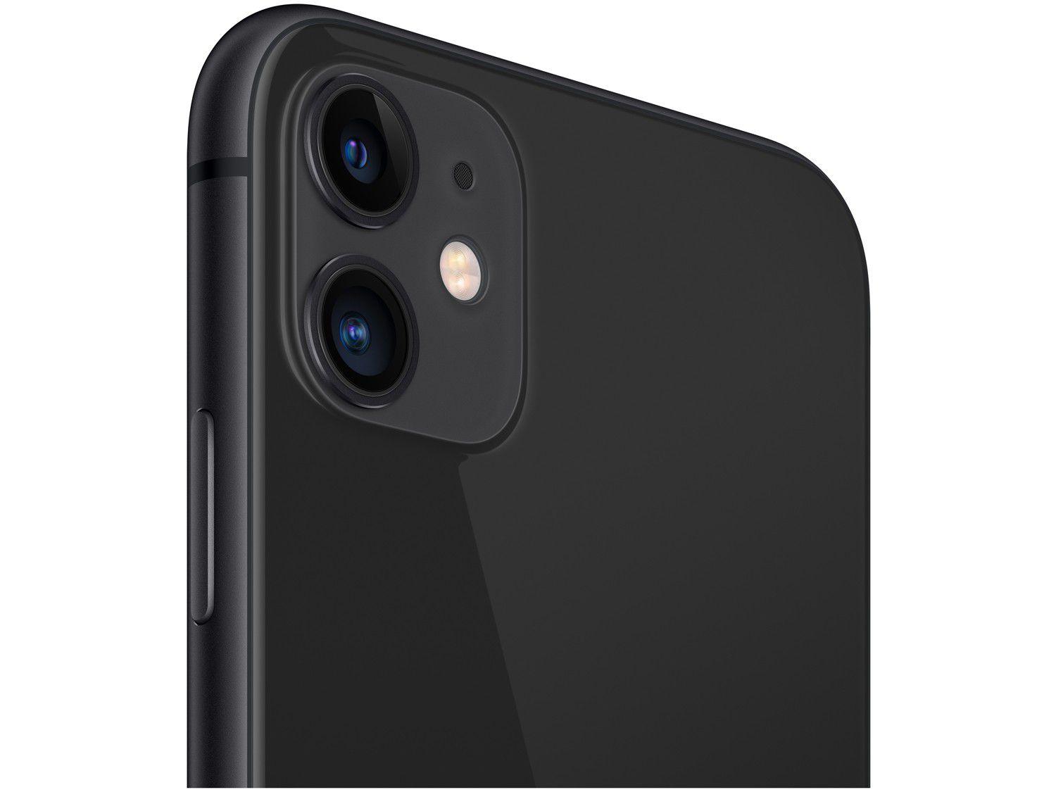iPhone 11 Apple 64GB Preto 6,1” 12MP - iOS - iPhone 11 - Magazine Luiza