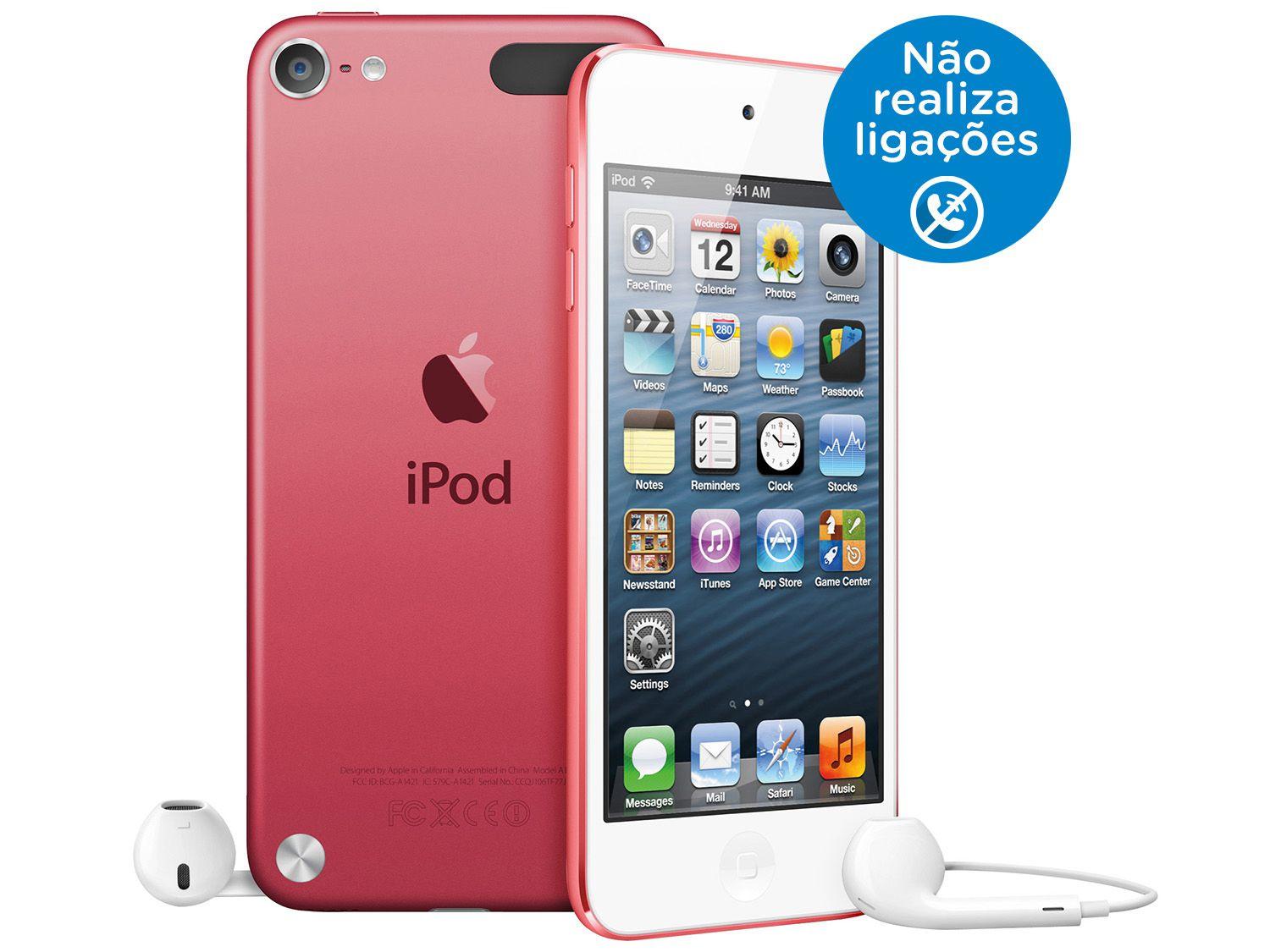 iPod Touch Apple 16GB Multi-Touch Wi-Fi Bluetooth - Câmera 5MP MGFY2BZ ...