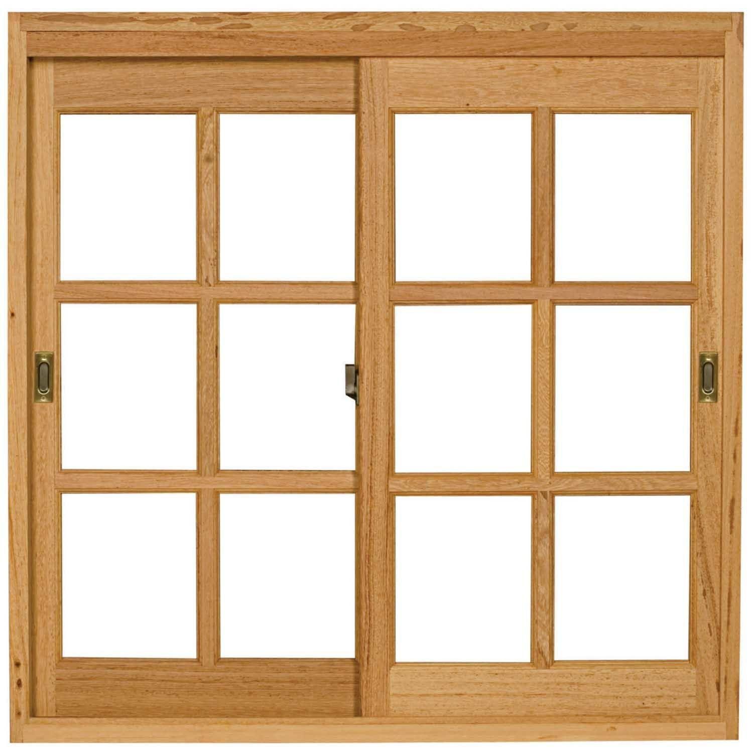 Janela de Correr Quadriculada JE221 Esel 120cmx200cmx12cm Natural ...