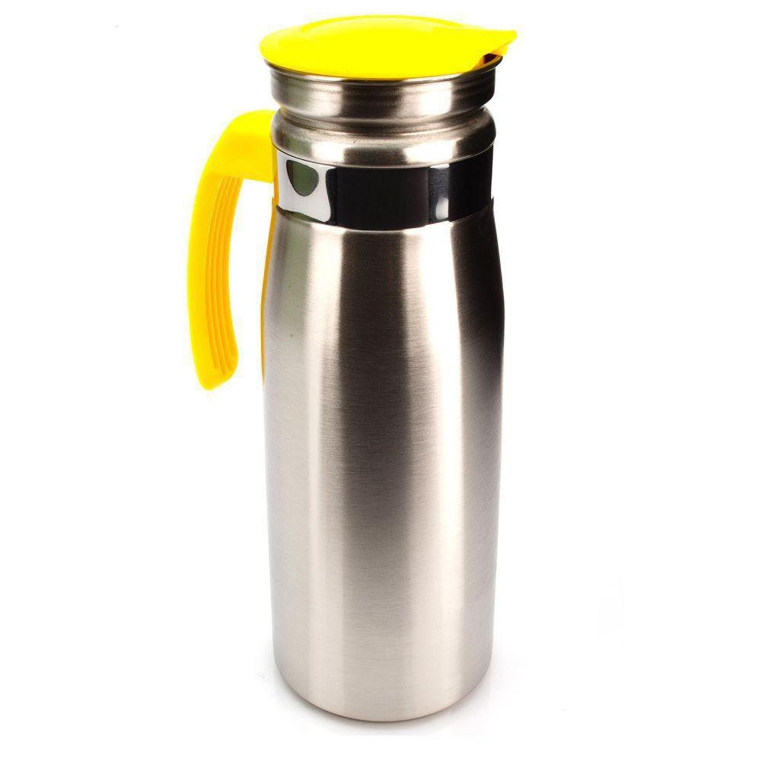Jarra de inox com tampa e cabo color 1,5 litros - KEHOME - Jarra ...