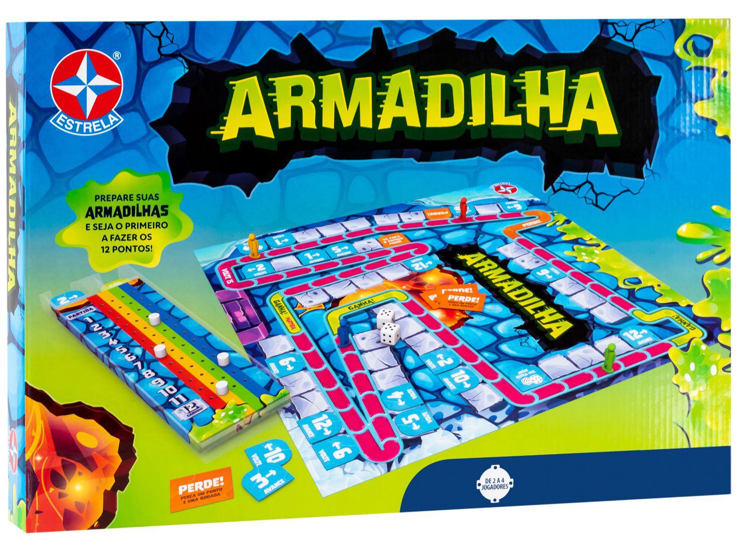 Jogo Armadilha de Tabuleiro Estrela