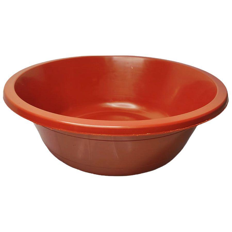 Jogo Bacia Multiuso Grande 80 Litros Marrom + Bacia 4 Litros - Arqplast ...