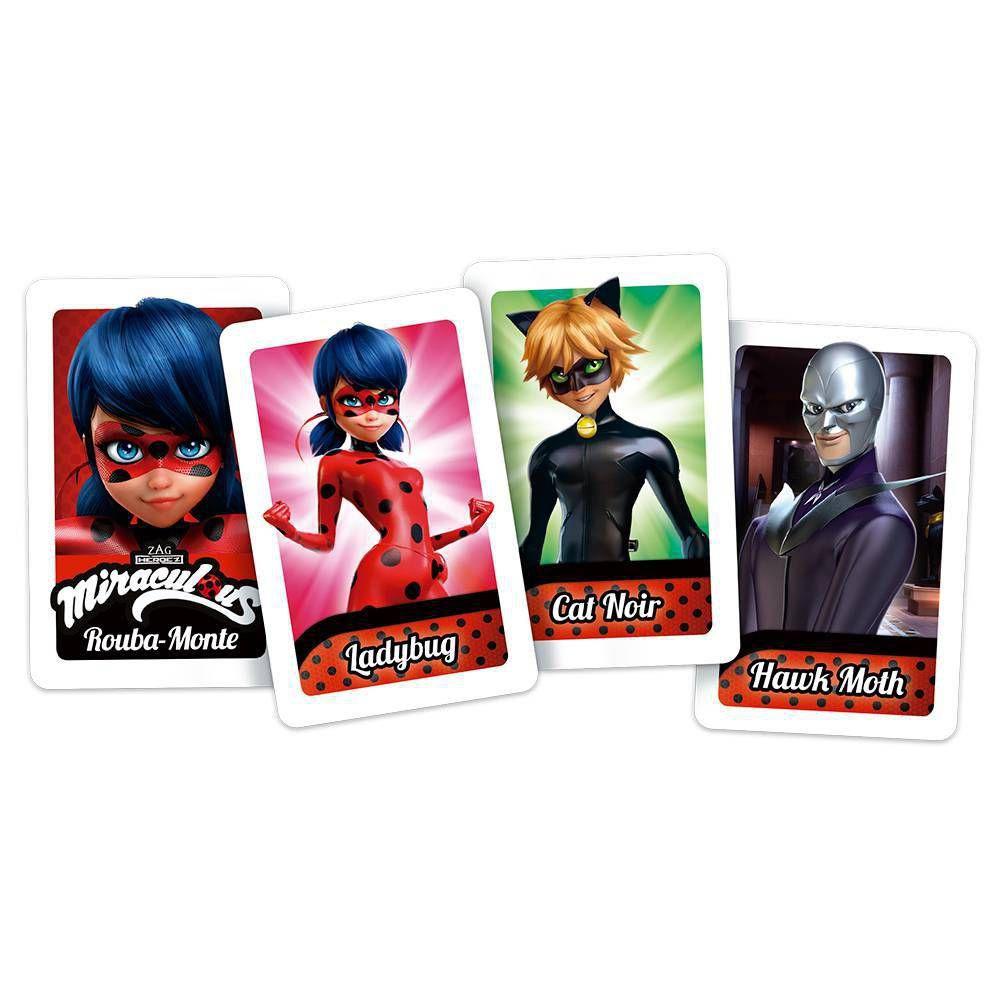 Jogo Carton Miraculous Ladybug Rouba Monte Copag - Jogos de Cartas ...
