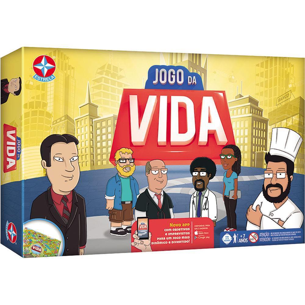 Jogo da Vida Estrela - Jogos de Tabuleiro - Magazine Luiza