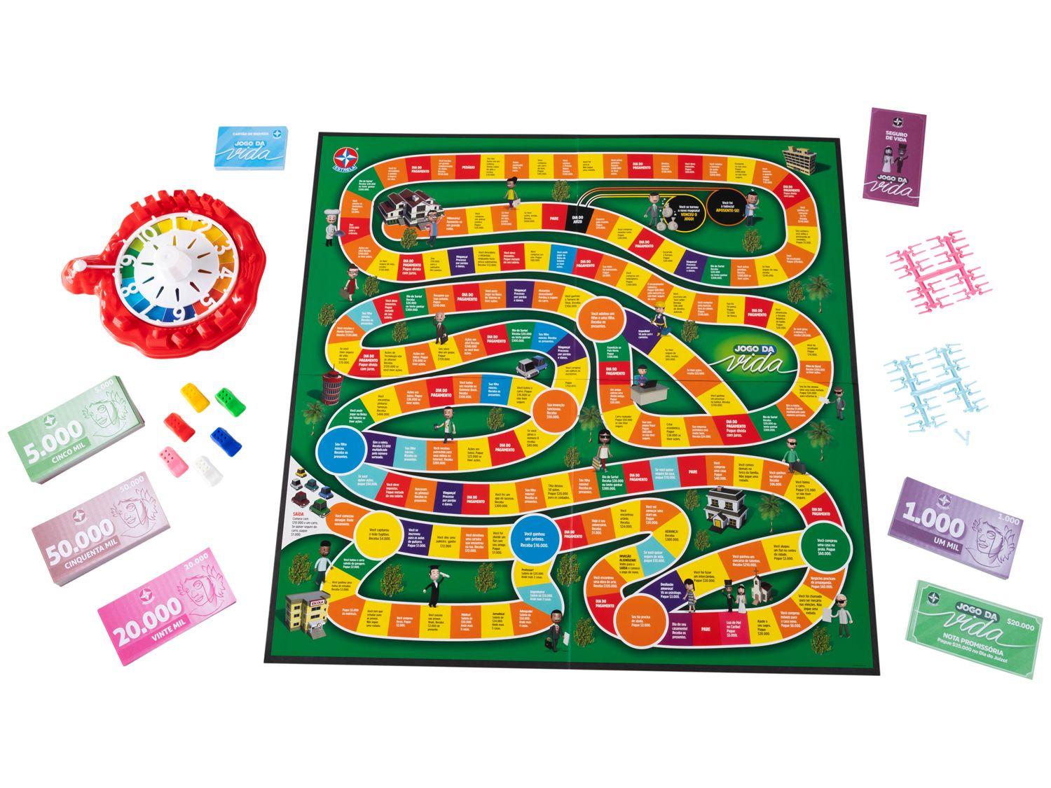 Modelo De Tabuleiro Do Jogo Da Vida Um Modelo De Jogo De Tabuleiro De