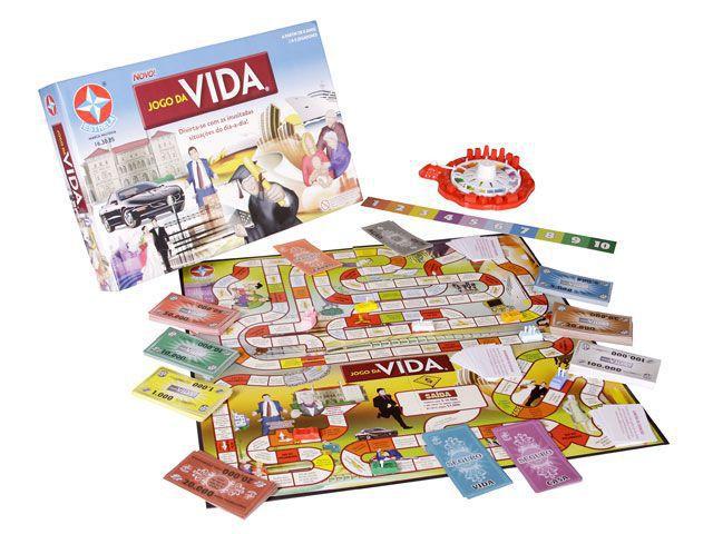 Jogo da Vida - Estrela - Jogos de Tabuleiro - Magazine Luiza