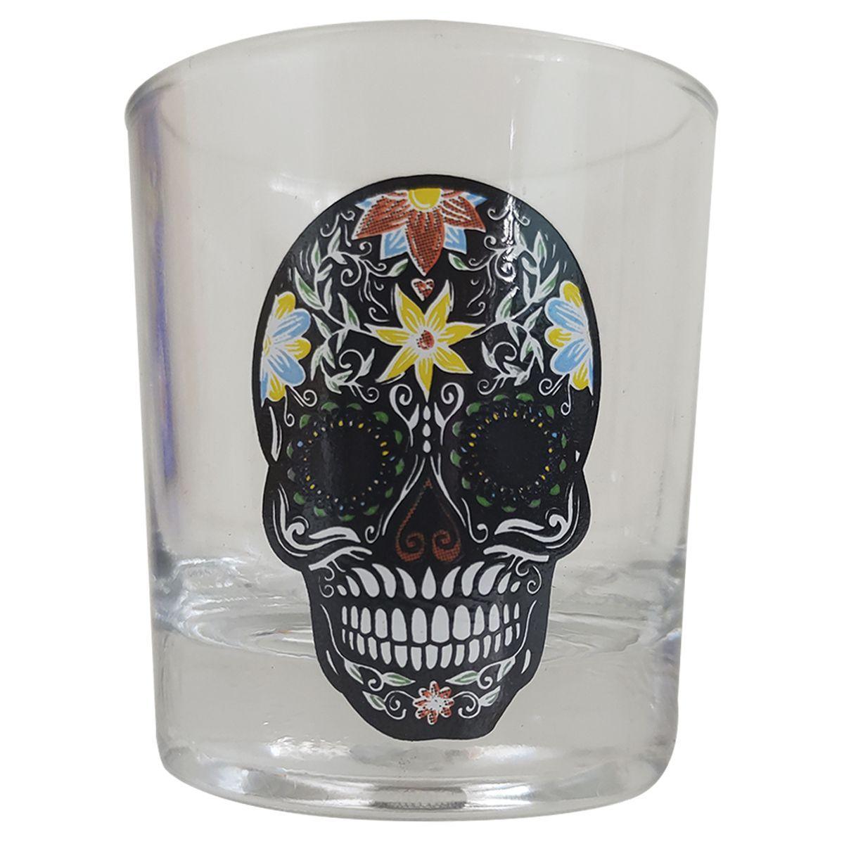 Jogo De 4 Copo Shot Caveira Mexicana - Modenuti - Ruvolo - Copo de Shot ...