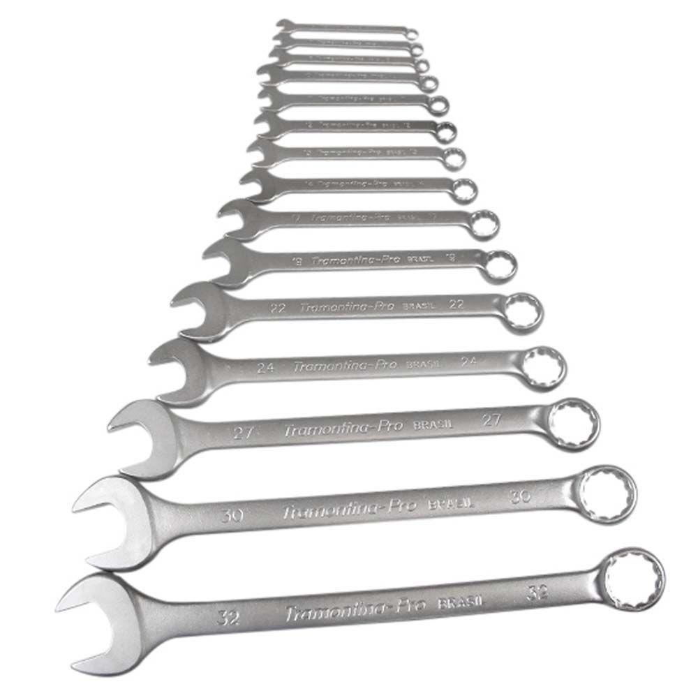 Jogo de Chave Combinada 44660215 Tramontina - 6 a 32mm - Chave ...