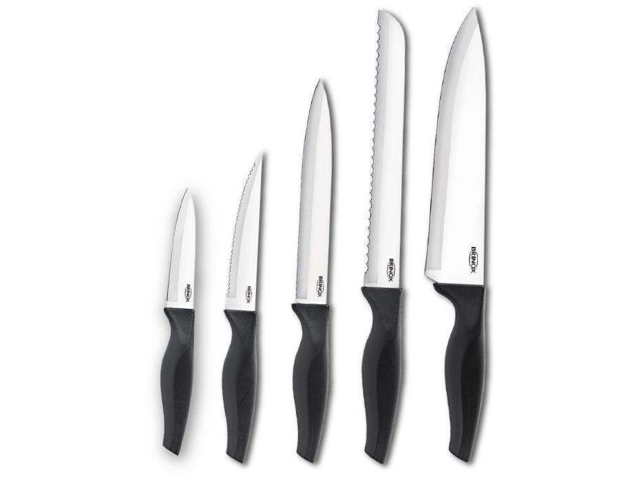 Jogo de Facas Brinox Inox Cross 5 Peças