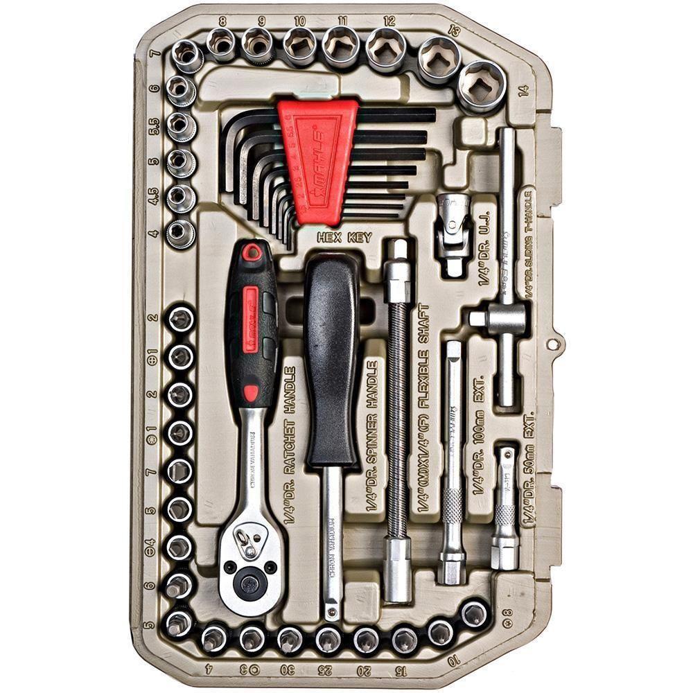 Jogo de ferramentas para mecânico com 45 peças - Mayle - Kit ...