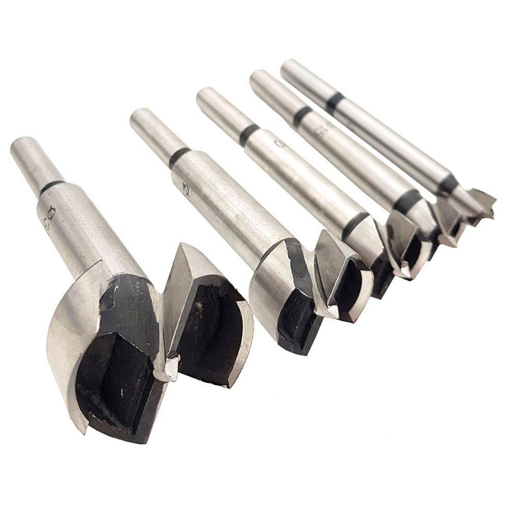 Jogo de fresas FORSTNER / FOSTNER para madeira com 5 peças - Sparta ...